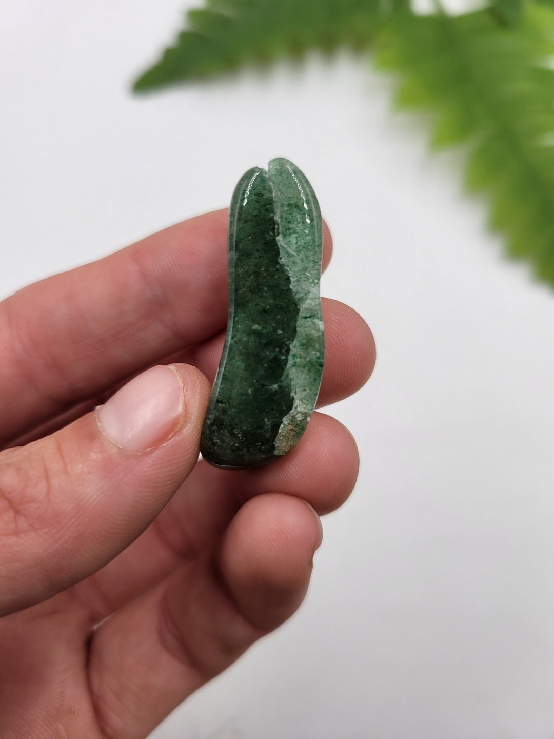 Tumbled Green Tanzberry Quartz: Fuchsite Quartz From Tanzania - Etsy