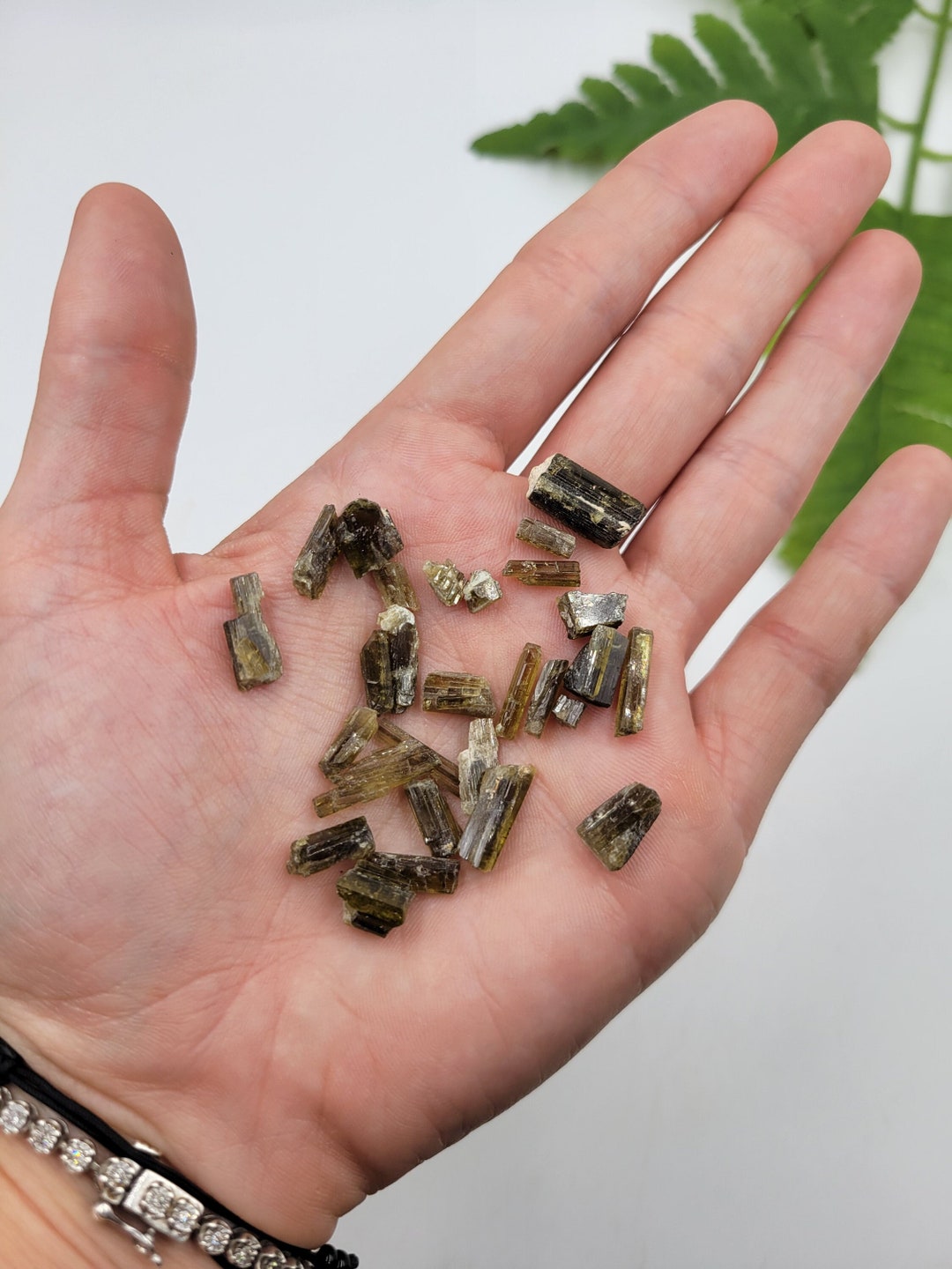 Gem Epidote Set. Epidote Specimens. Raw Epidote. 100% Natural Formation ...