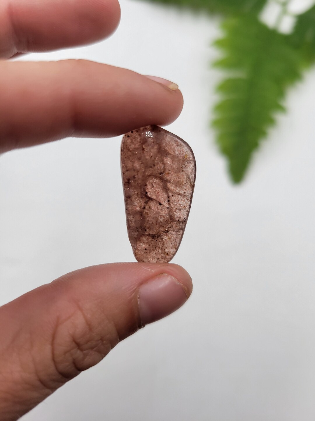 Tumbled Red Tanzberry Quartz: Rare Strawberry Quartz From Tanzania - Etsy