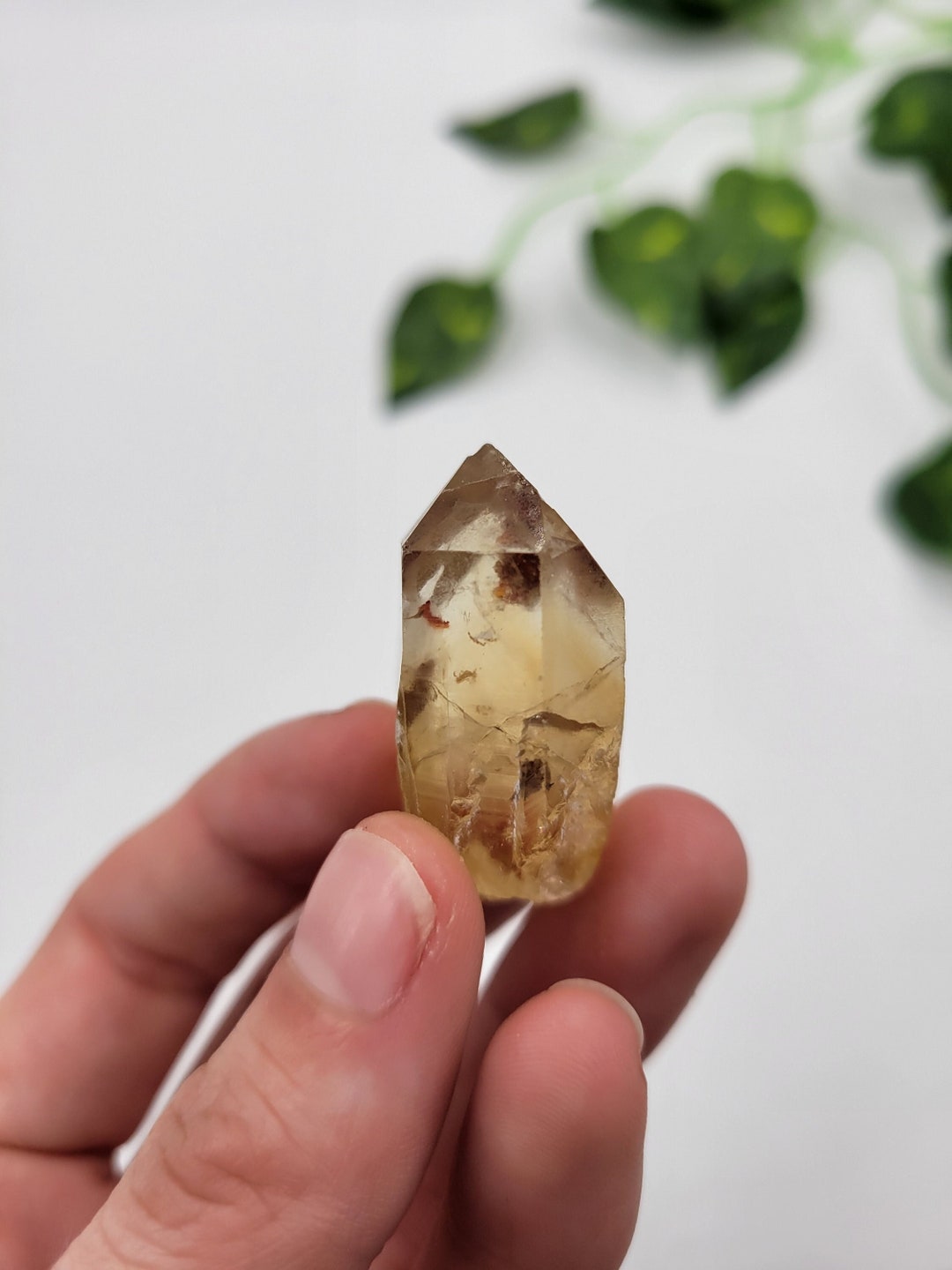 Congo Citrine. 100% Natural & Rare. Citrine Termination. Citrine Point ...
