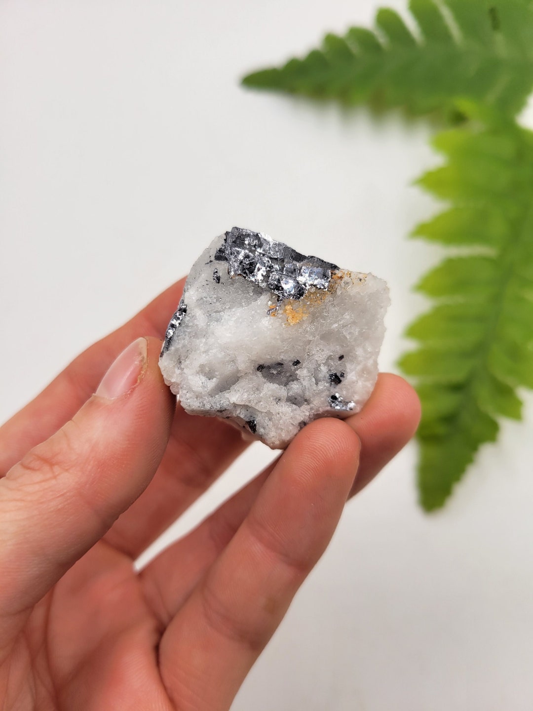 Galena in Quartz Matrix. Raw Galena & Quartz. 100% Natural Specimen. - Etsy