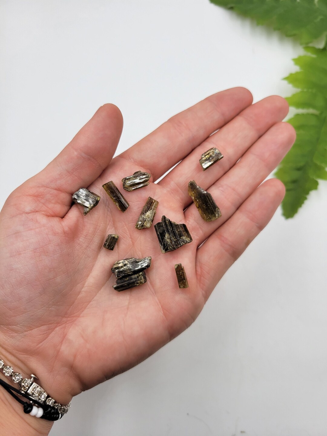 Gem Epidote Set. Epidote Specimens. Raw Epidote. 100% Natural Formation ...