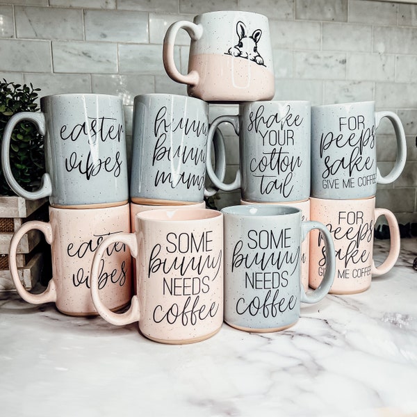 Coffee Mug Set - Etsy