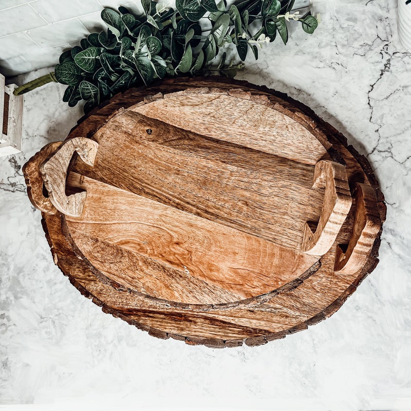 Wood Serving Platter - Etsy