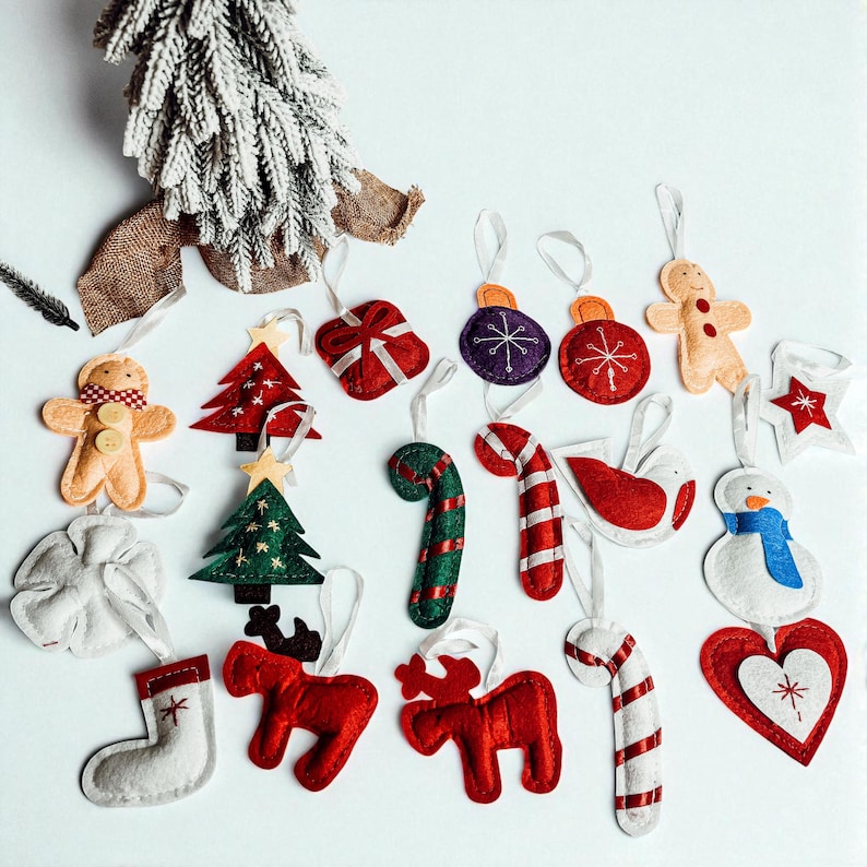 Advent Calendar With Pockets | Advent With Small Gifts | Felt Christmas ...