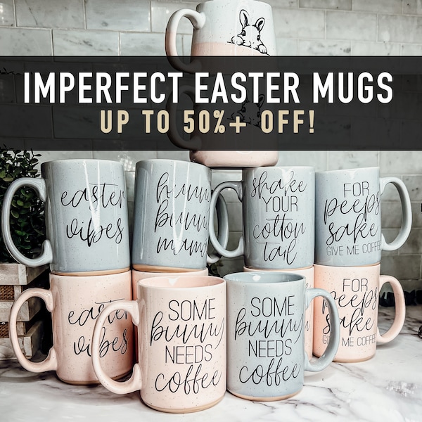 Discount Mugs - Etsy