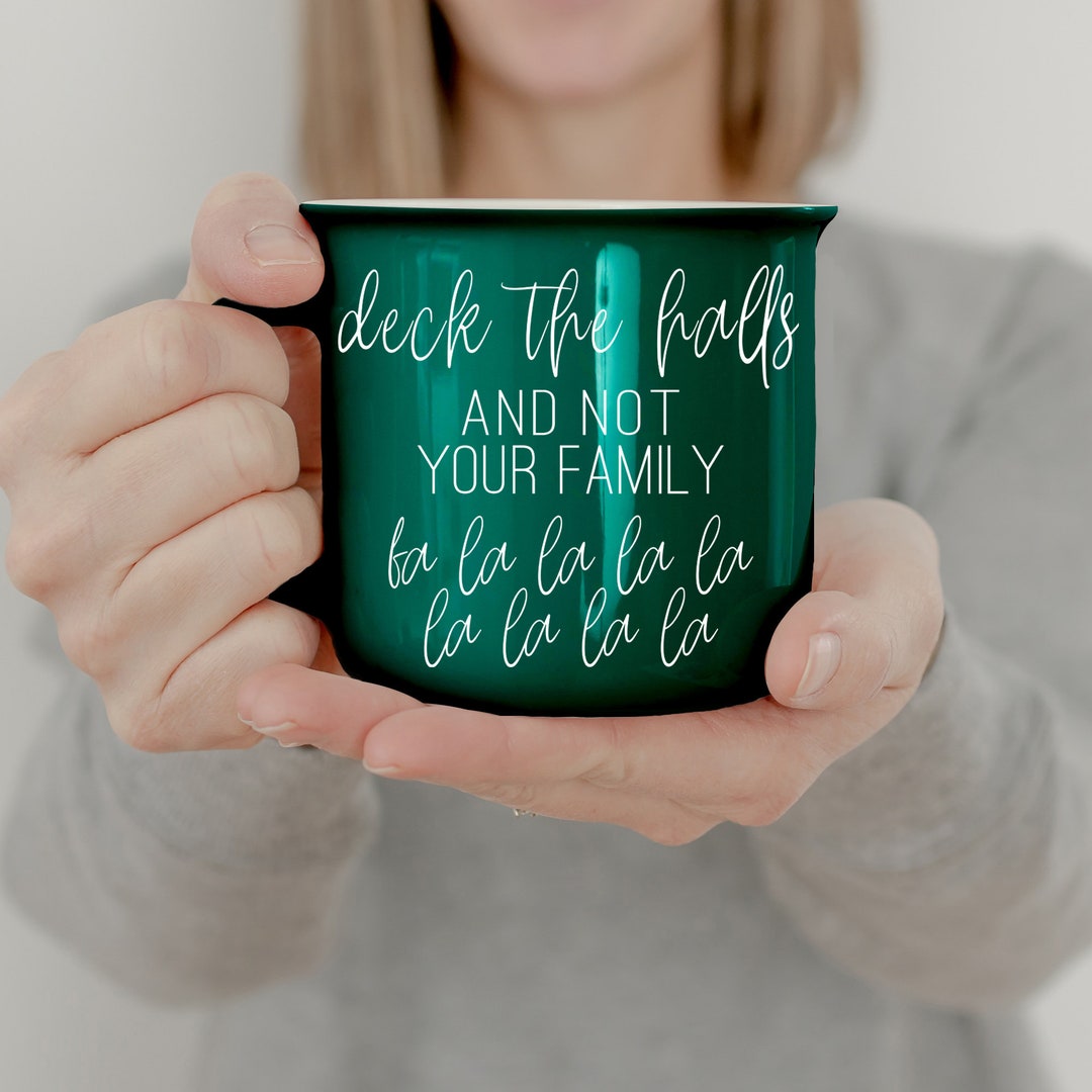 Christmas Coffee Mug Set, Unique Coffee Mugs for Her, Funny Holiday ...