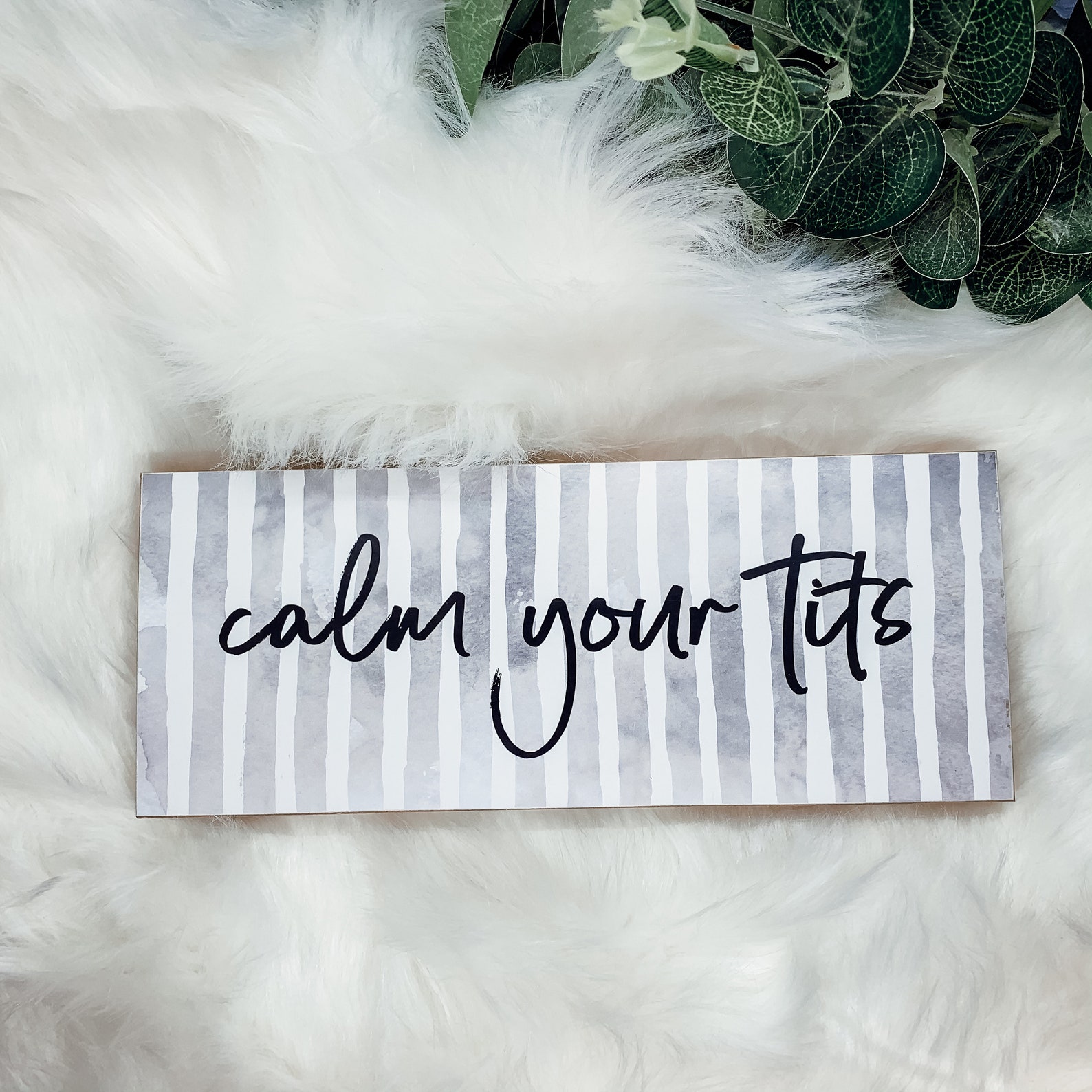 Funny Kitchen Signs Wooden, I Don't Cook but Stir the Pot Wooden Sign ...