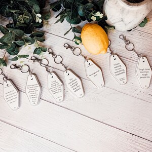 Keychains With Inspirational Quotes and Sayings, Great Back to School ...