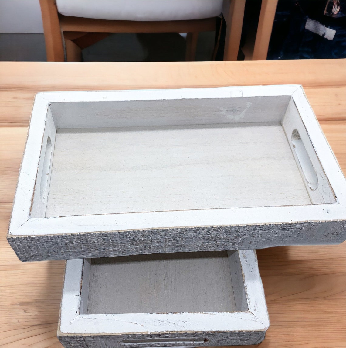 Farmhouse Dandelion, Rustic Farmhouse Serving Tray or Decorative ...