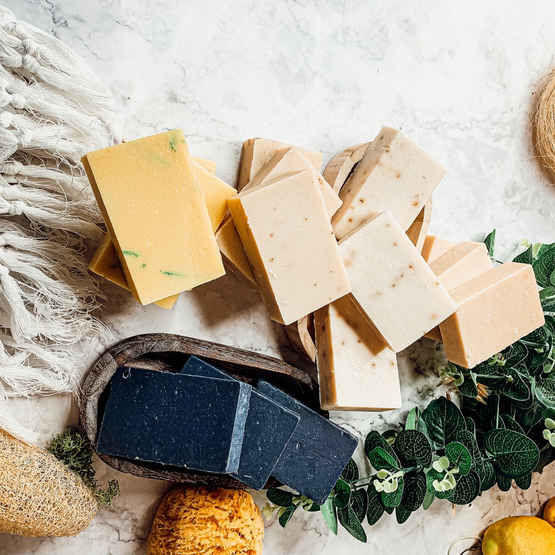 Collagen Soap Bars, Milk & Collagen Natural Soap, Cold Processed ...