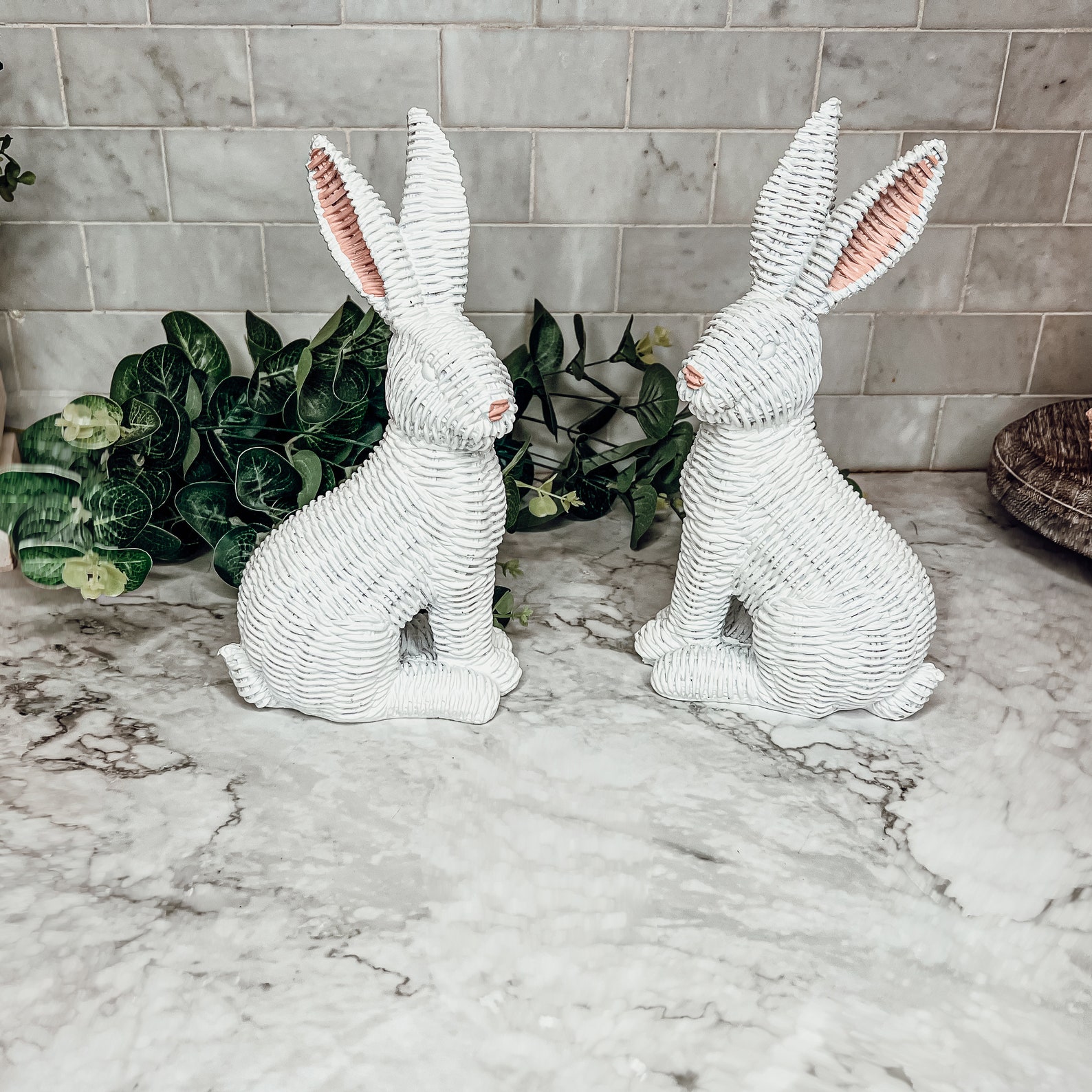 Bunny Decor for Neutral Interiors Simplistic Easter Home - Etsy