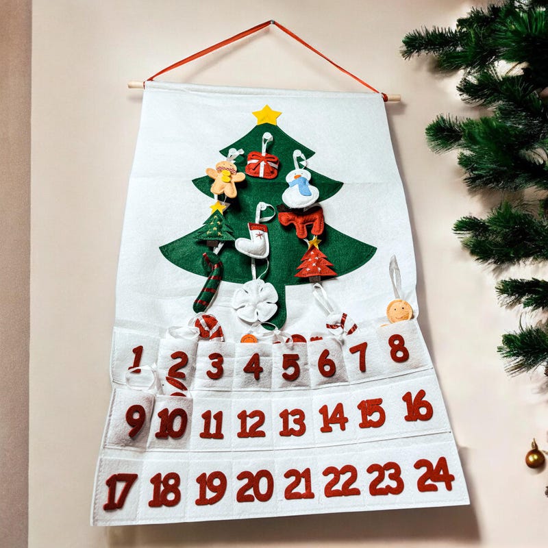 Felt Advent Calendar - Etsy