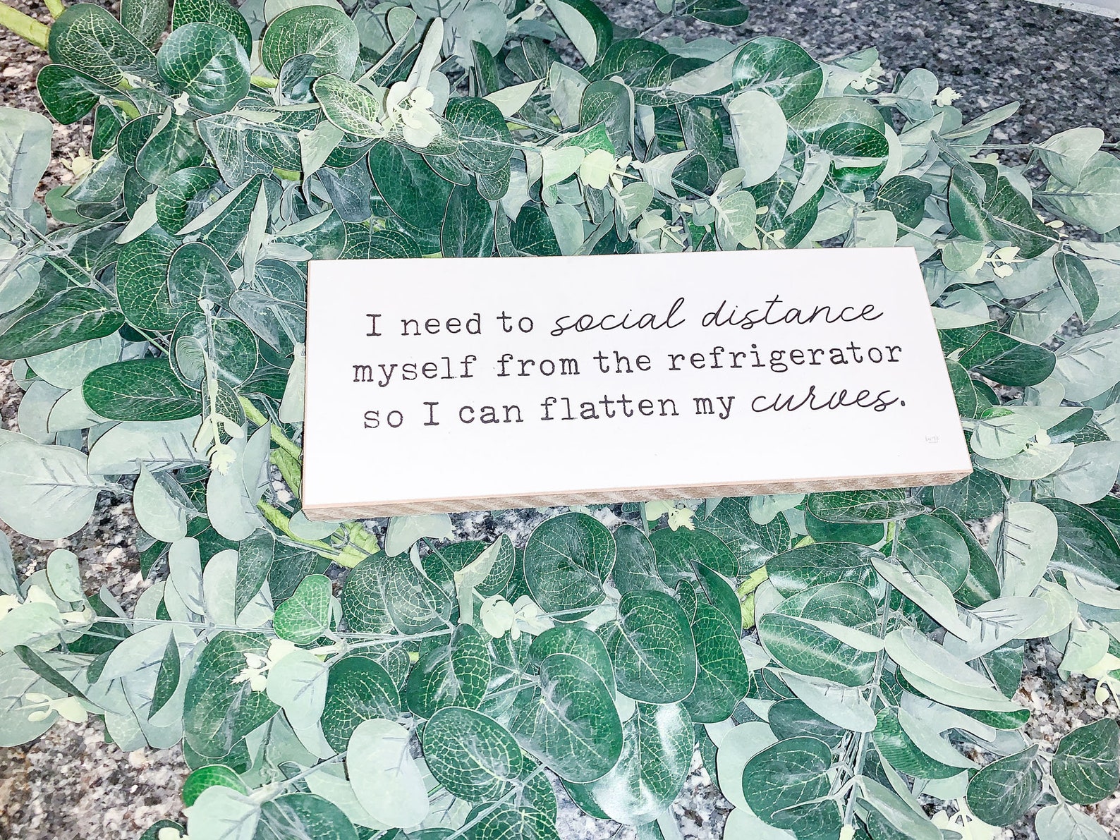 Hilarious Kitchen Signs Funny Social Distance Sign Funny | Etsy