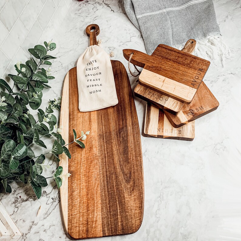 Grazing Board Kit Cheese & Charcuterie Boards With Bamboo - Etsy