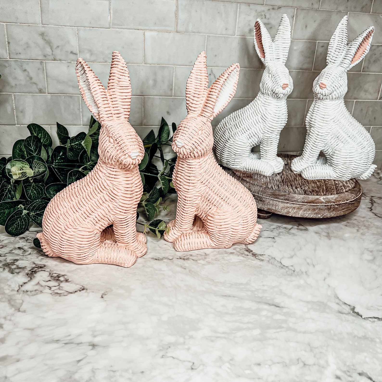 Bunny Decor for Neutral Interiors Simplistic Easter Home - Etsy