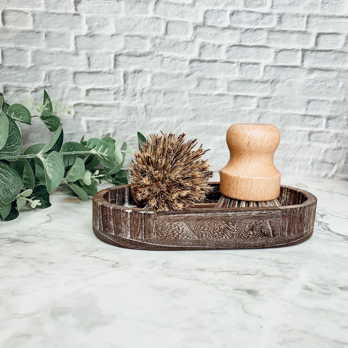 Wood Dish Scrubber Wood Dish Scrubber Natural Sisal Brush - Etsy