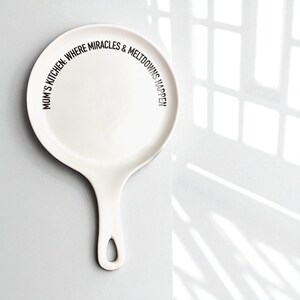 Handmade Spoon Rests With Quotes, Lick the Spoon & Stirring the Pot ...