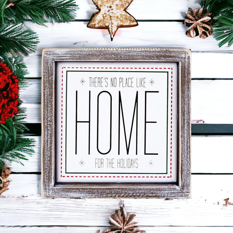 Rustic Holiday Sign - Etsy