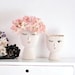 Face Vase Ceramic, Eyelash Handmade Unique Vases, Hand Painted White ...