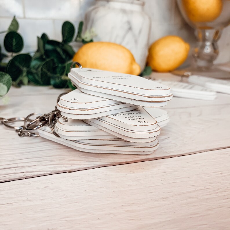 Keychains With Inspirational Quotes and Sayings Great Back to - Etsy