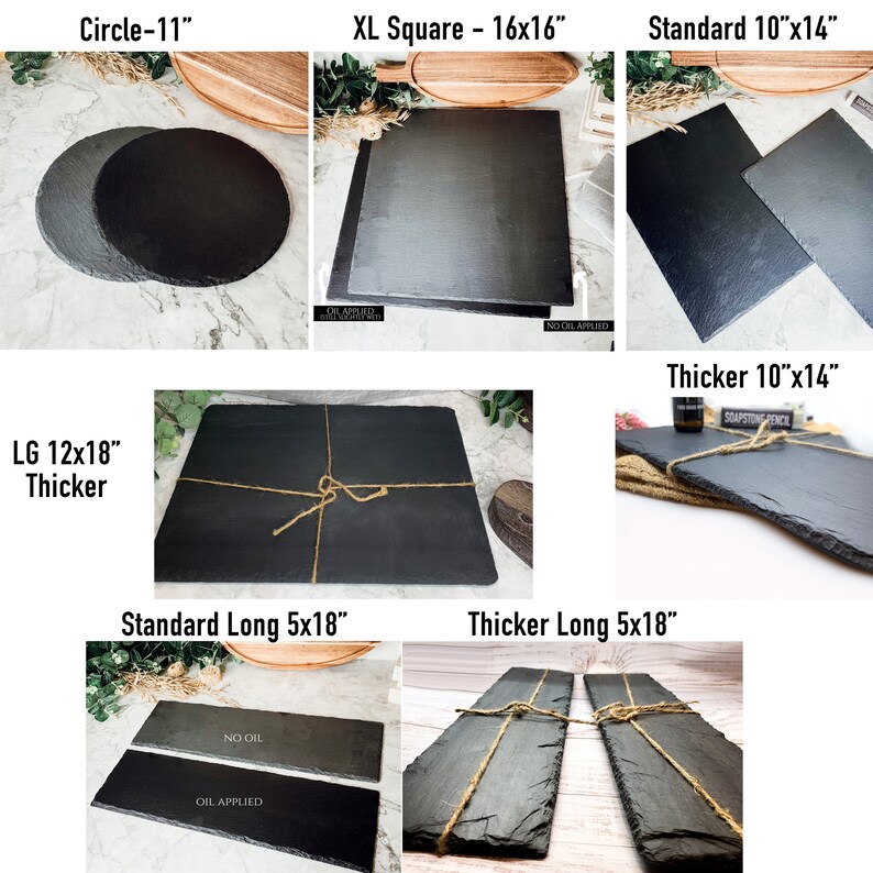 Slate Serving Board Large Slate Serving Tray Natural Slate - Etsy