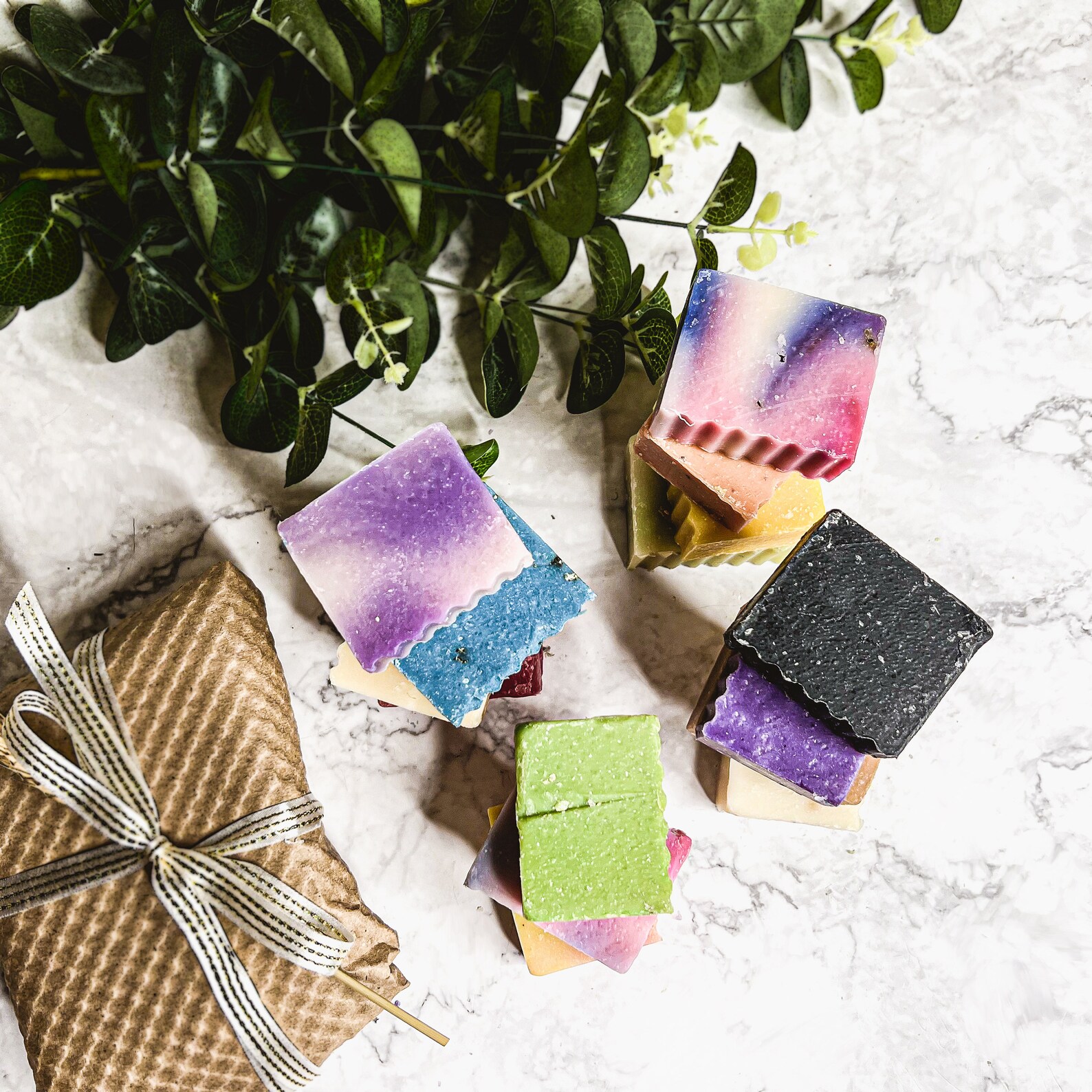 Soap Sample Pack Artisan Flight of Soap Bars Soap Sampler - Etsy