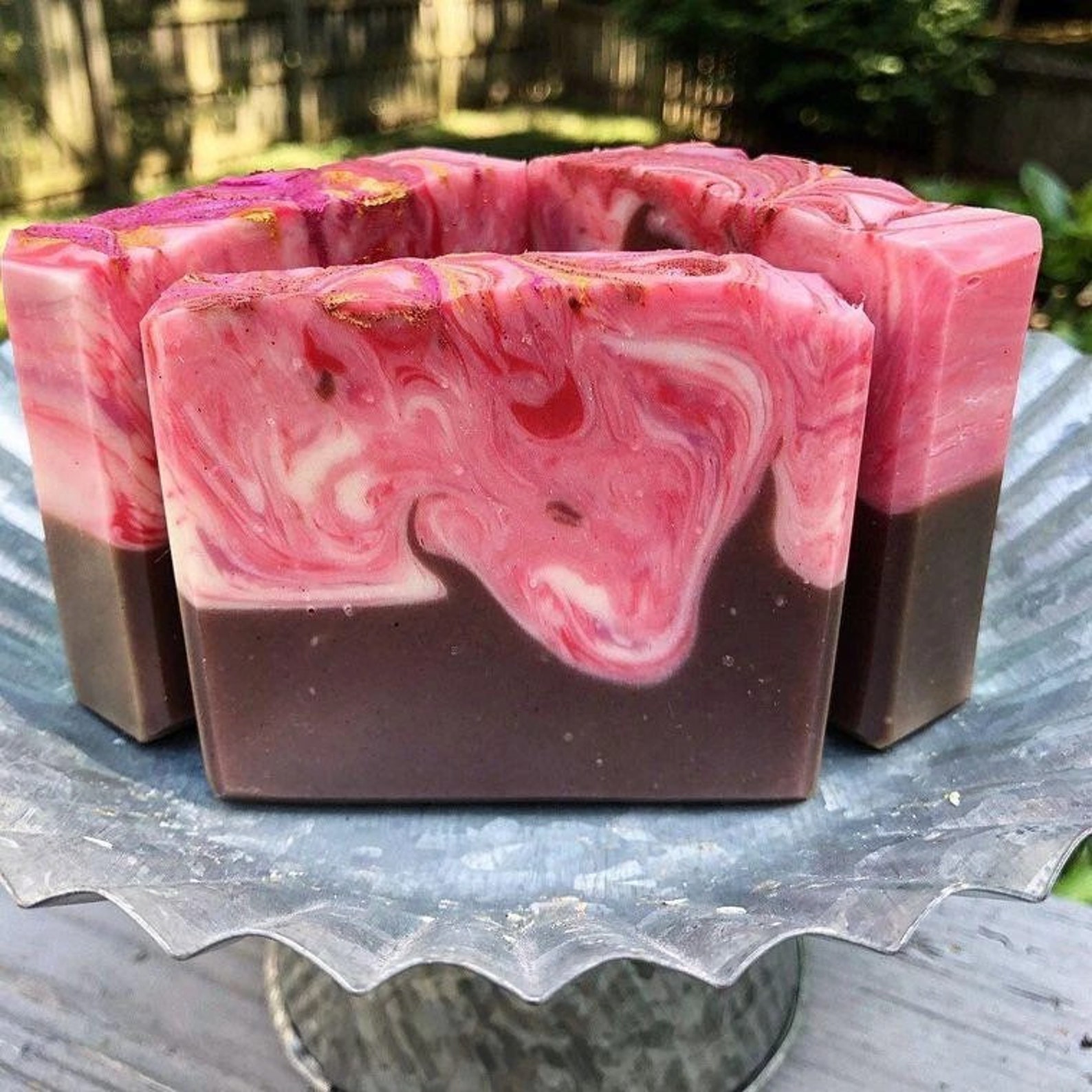 Chocolate Cherry Bomb Soap Bars Small Size Luxury Limited Edition Soaps ...