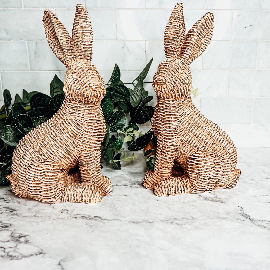 Bunny Decor for Neutral Interiors Simplistic Easter Home - Etsy