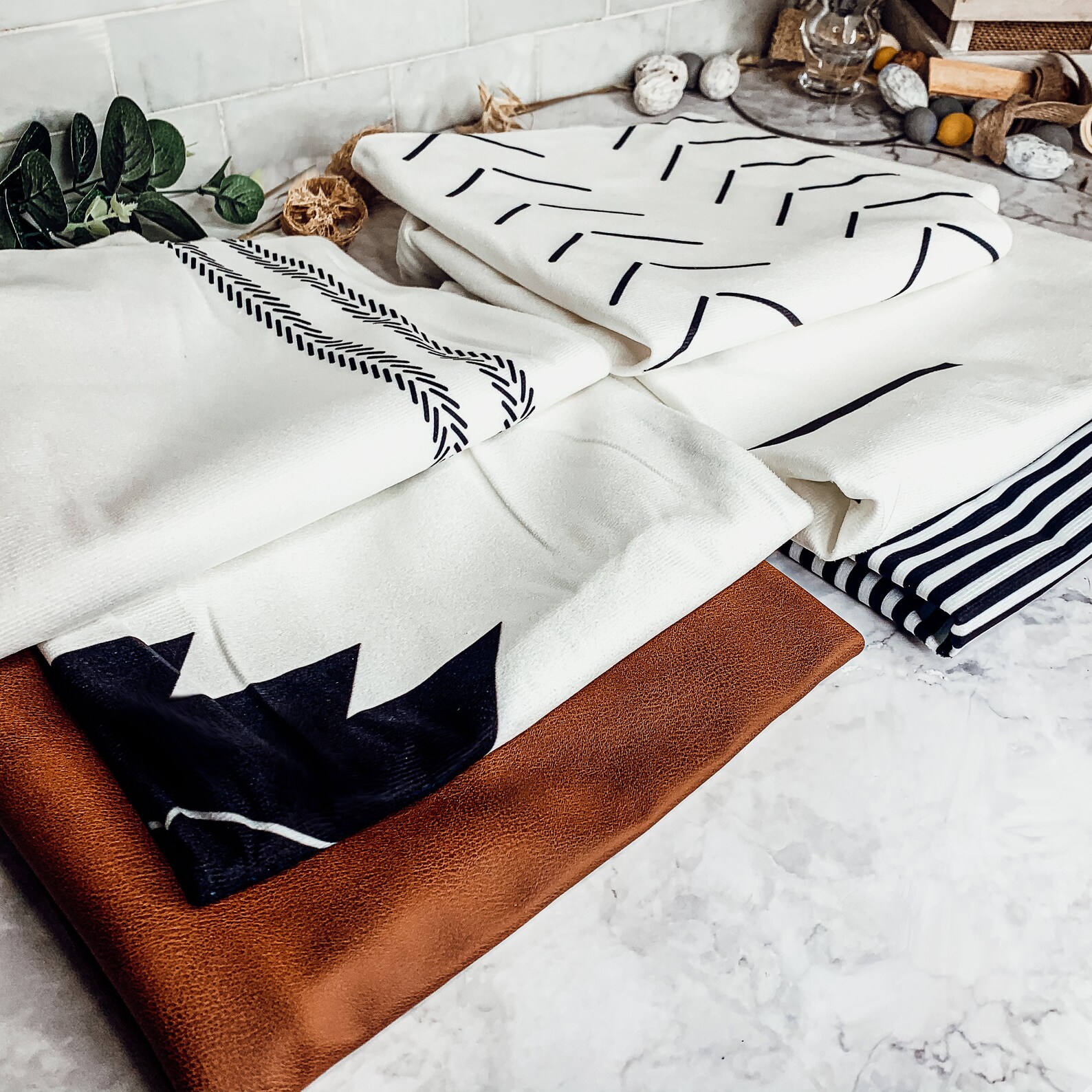 Boho Pillow Cases, Decorative Modern Bohemian Throw Pillows for Couch ...