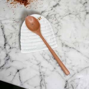 Bee Kitchen Decor, Spoon Rest and Wooden Spoon, Handmade Bee Decor ...