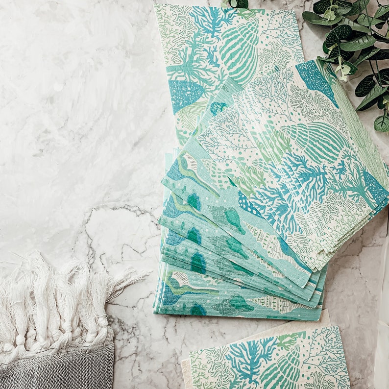Biodegradable Cloth, Plant Based Kitchen Cloth, Reusable and Eco ...