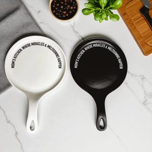 Handmade Spoon Rests With Quotes, Lick the Spoon & Stirring the Pot ...