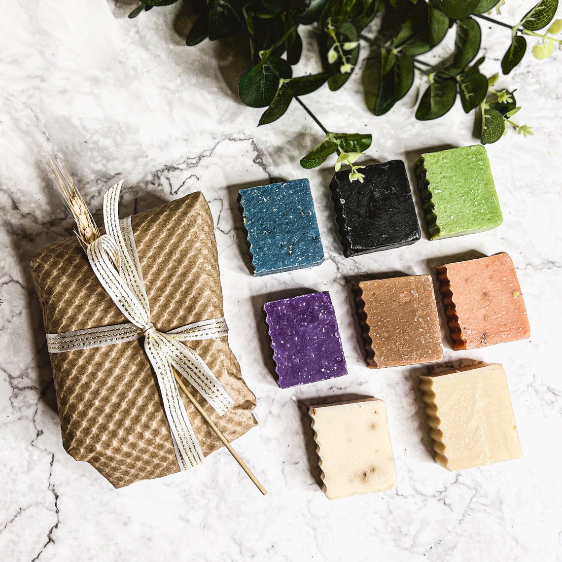 Soap Sample Pack Artisan Flight of Soap Bars Soap Sampler - Etsy