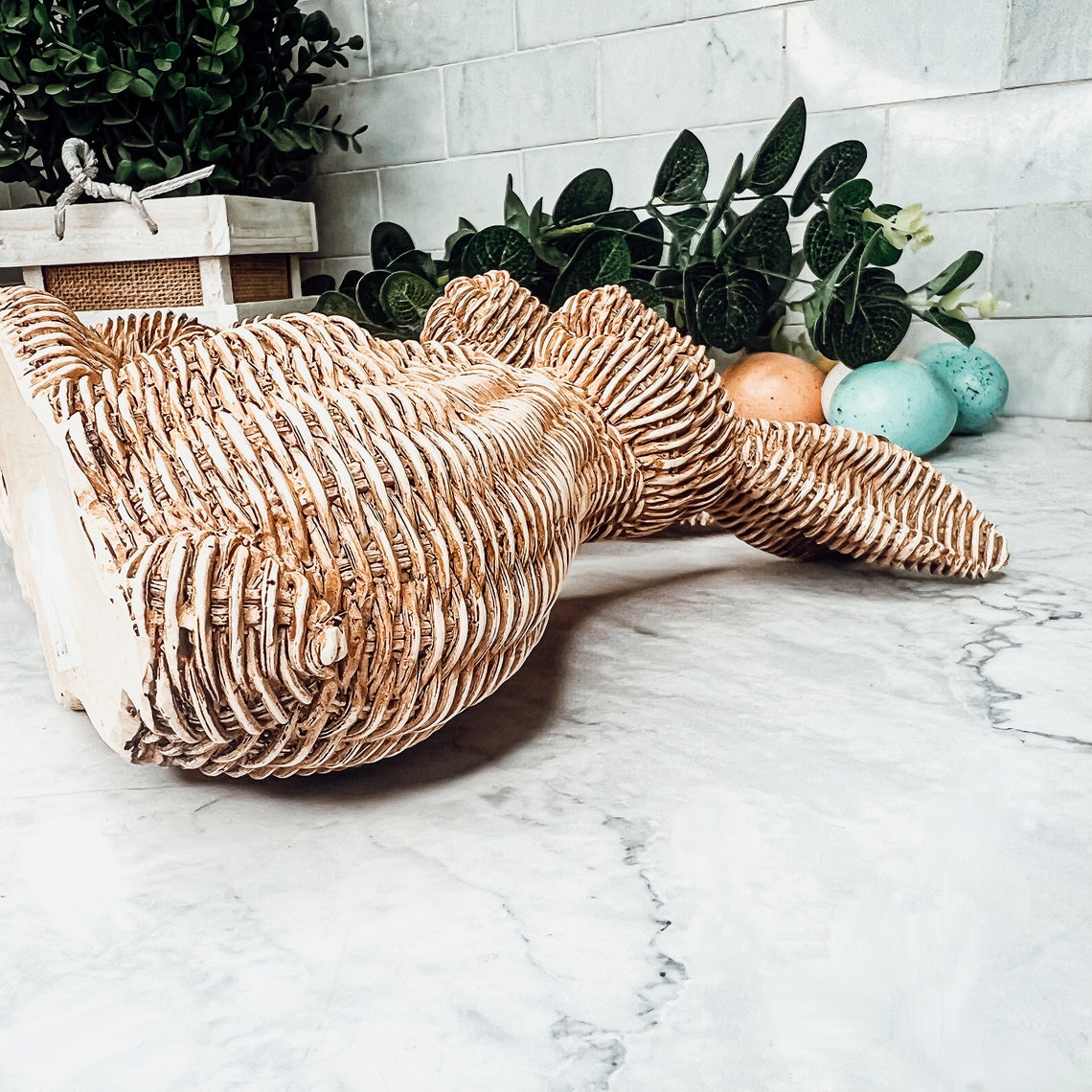 Bunny Decor for Neutral Interiors Simplistic Easter Home - Etsy