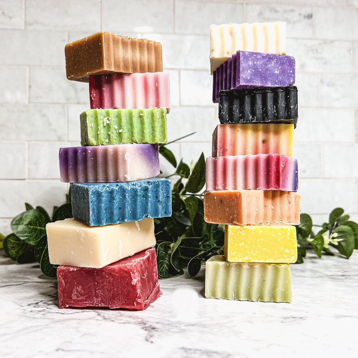 Soap Sample Pack Artisan Flight of Soap Bars Soap Sampler - Etsy