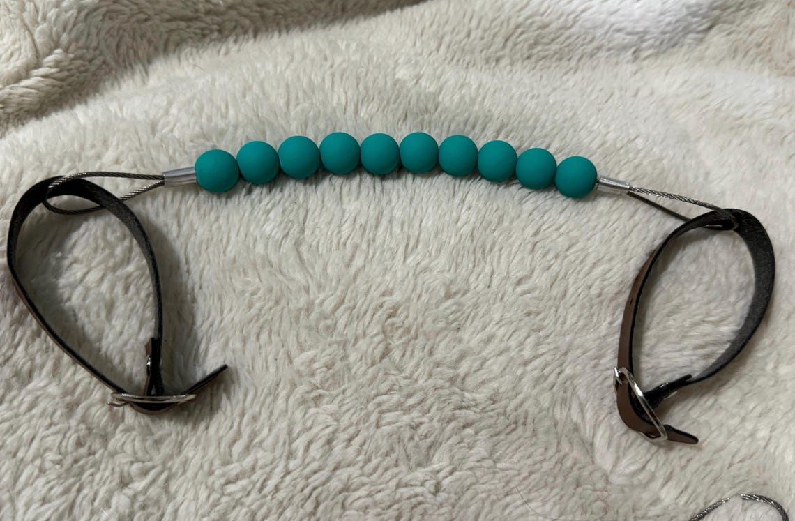 Customizable Silicone Beaded Curb Straps (chin Straps) for Horses - Etsy