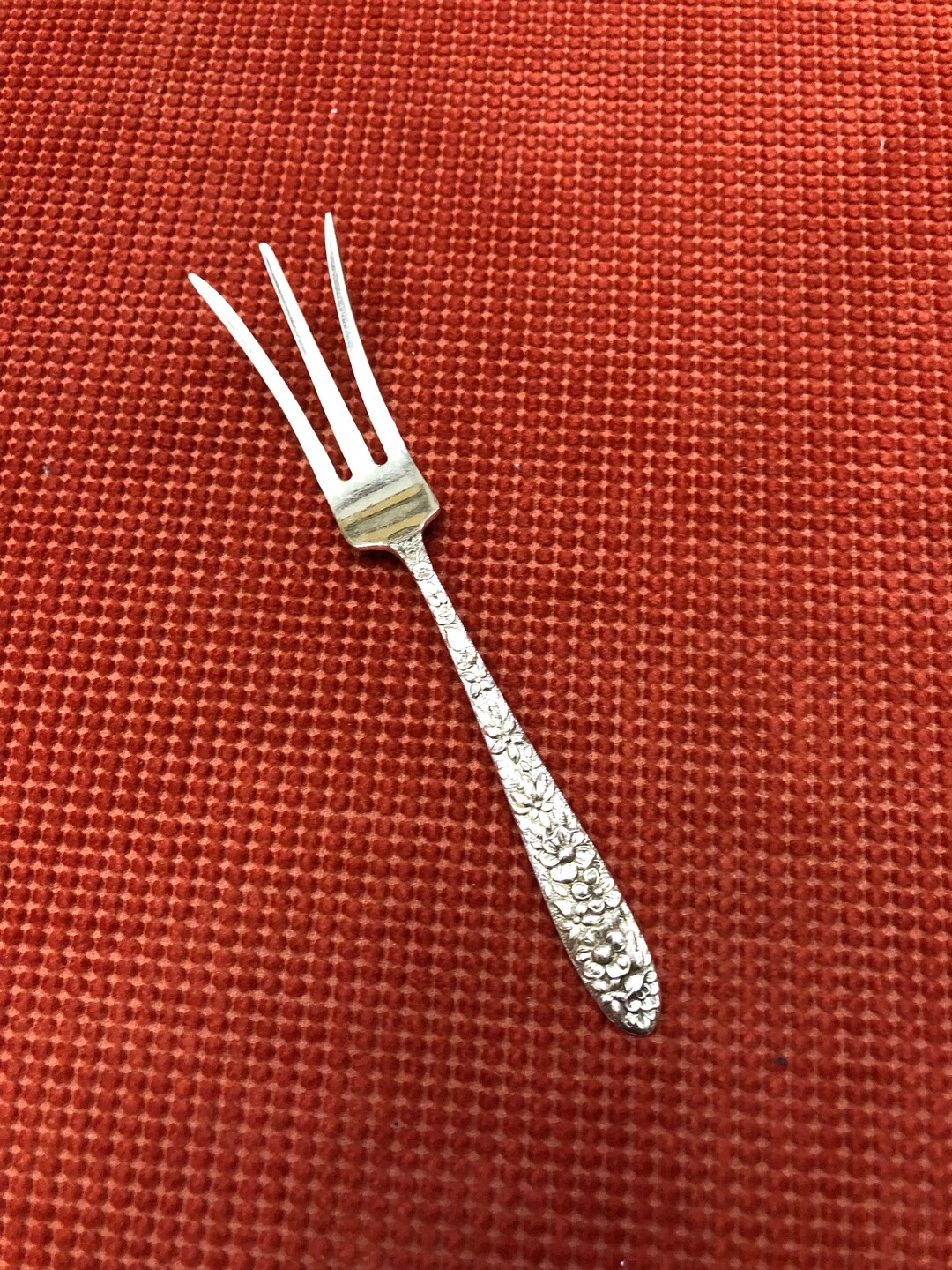 Manchester Silver Southern Rose Lemon Fork - Etsy