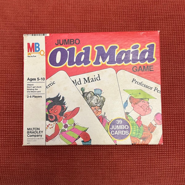 Old Maid Cards - Etsy