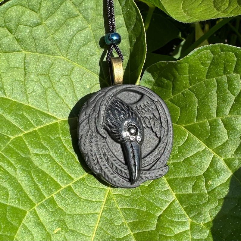 Raven Necklace - Etsy