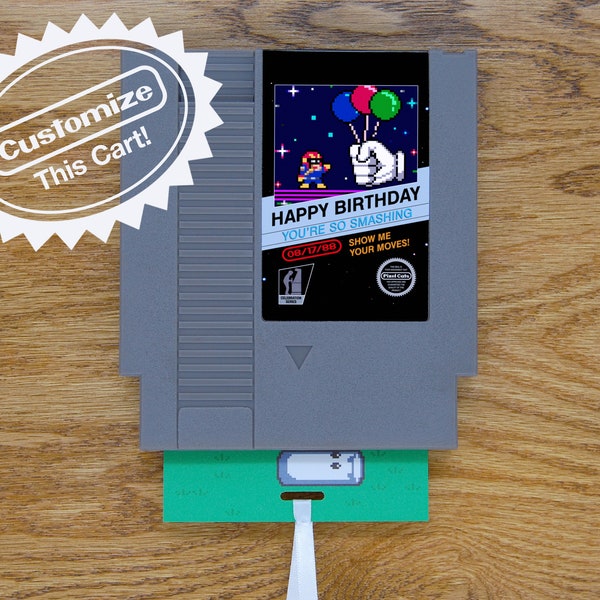 Nintendo Birthday Card - Etsy