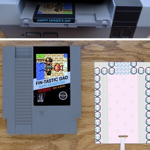 Pokemon Father's Day Greeting Card | Real Game Cart - Etsy