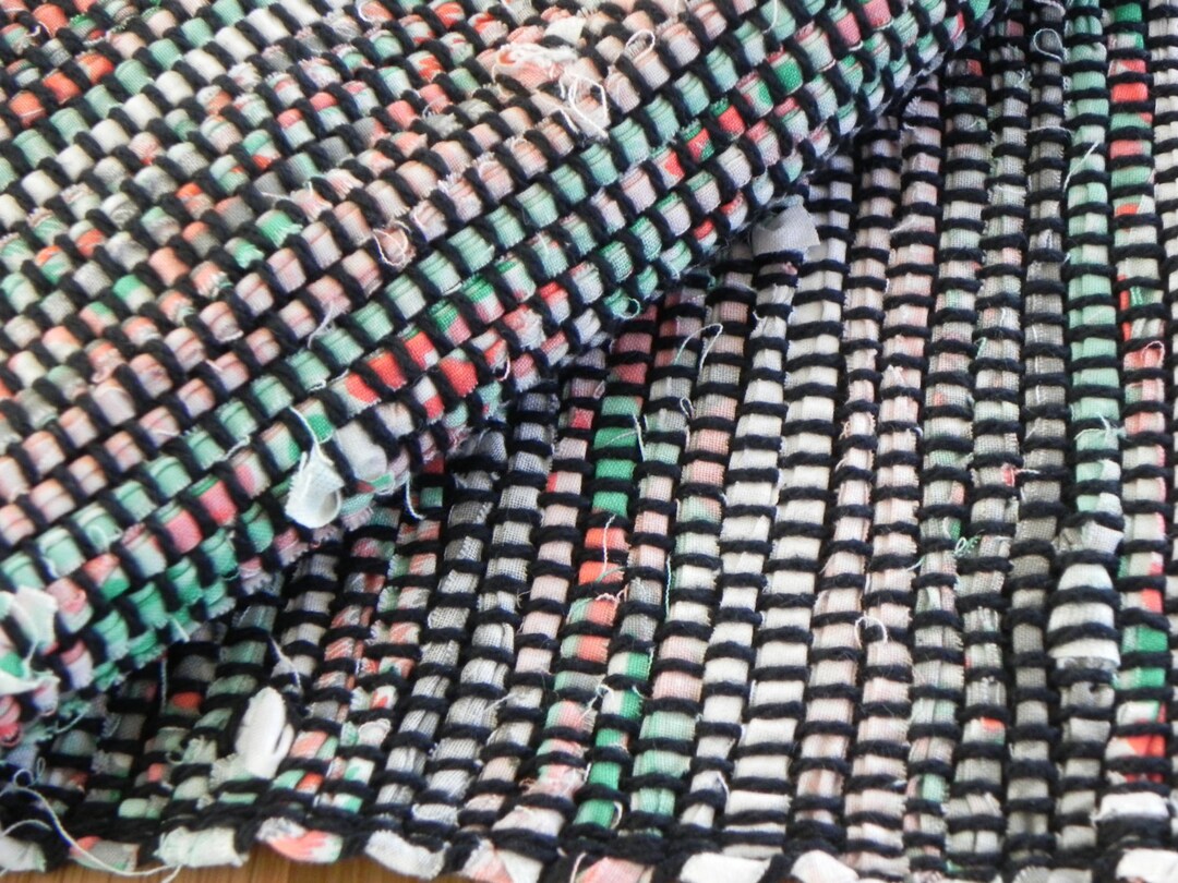 Spring Time Rag Rug Table Runner - Etsy