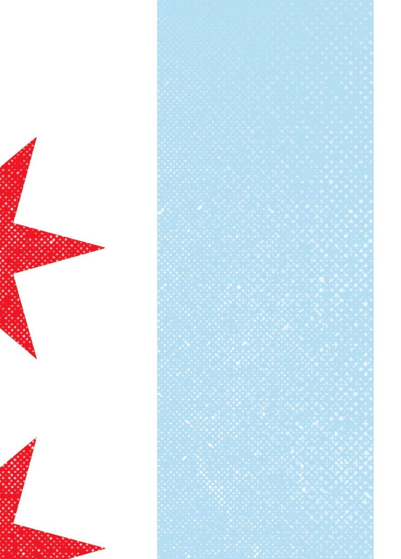 Chicago Flag Printable Instant Download Home Decor Wall Art - Etsy