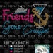 Instant Download Rhinestone Friends Gone Cruisin' 2 Cruise Svg Dxf Eps ...