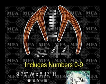 Skeleton Numbers Svg - Etsy