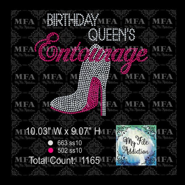 Birthday Entourage - Etsy