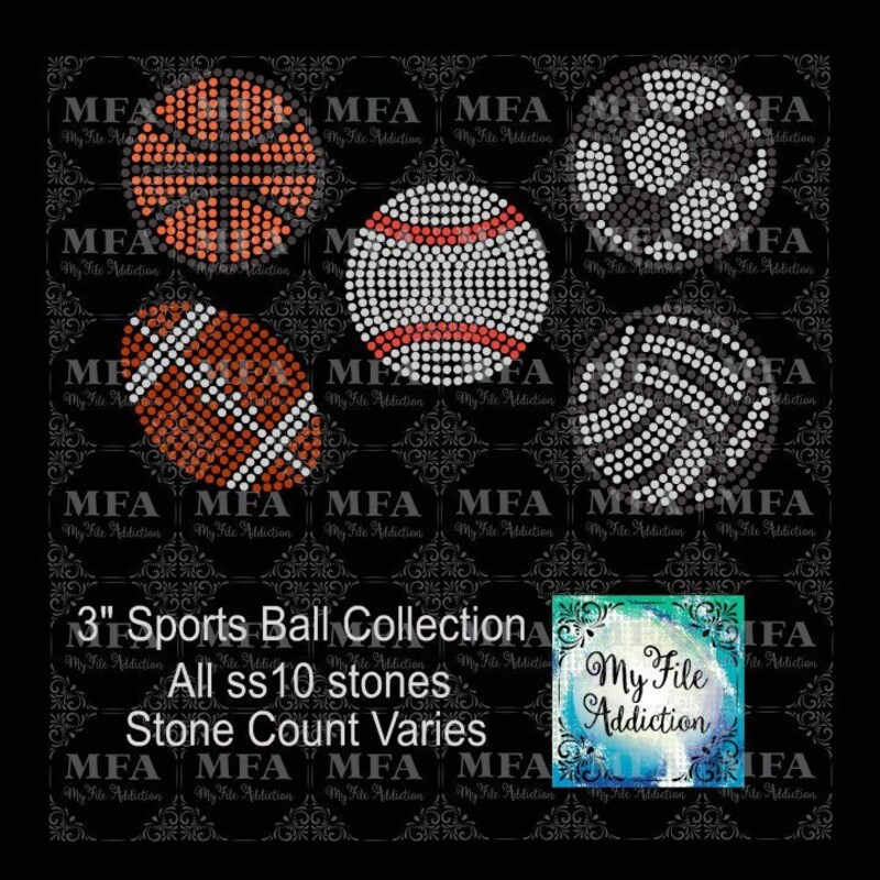 Softball Rhinestone - Etsy