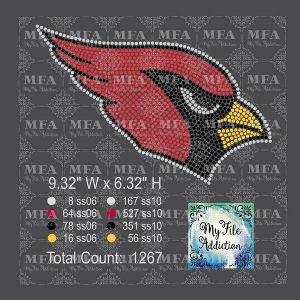 Cardinal Rhinestones - Etsy