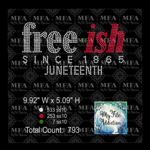 Download Juneteenth Free-ish Butterfly Rhinestone Bling Cut - Etsy